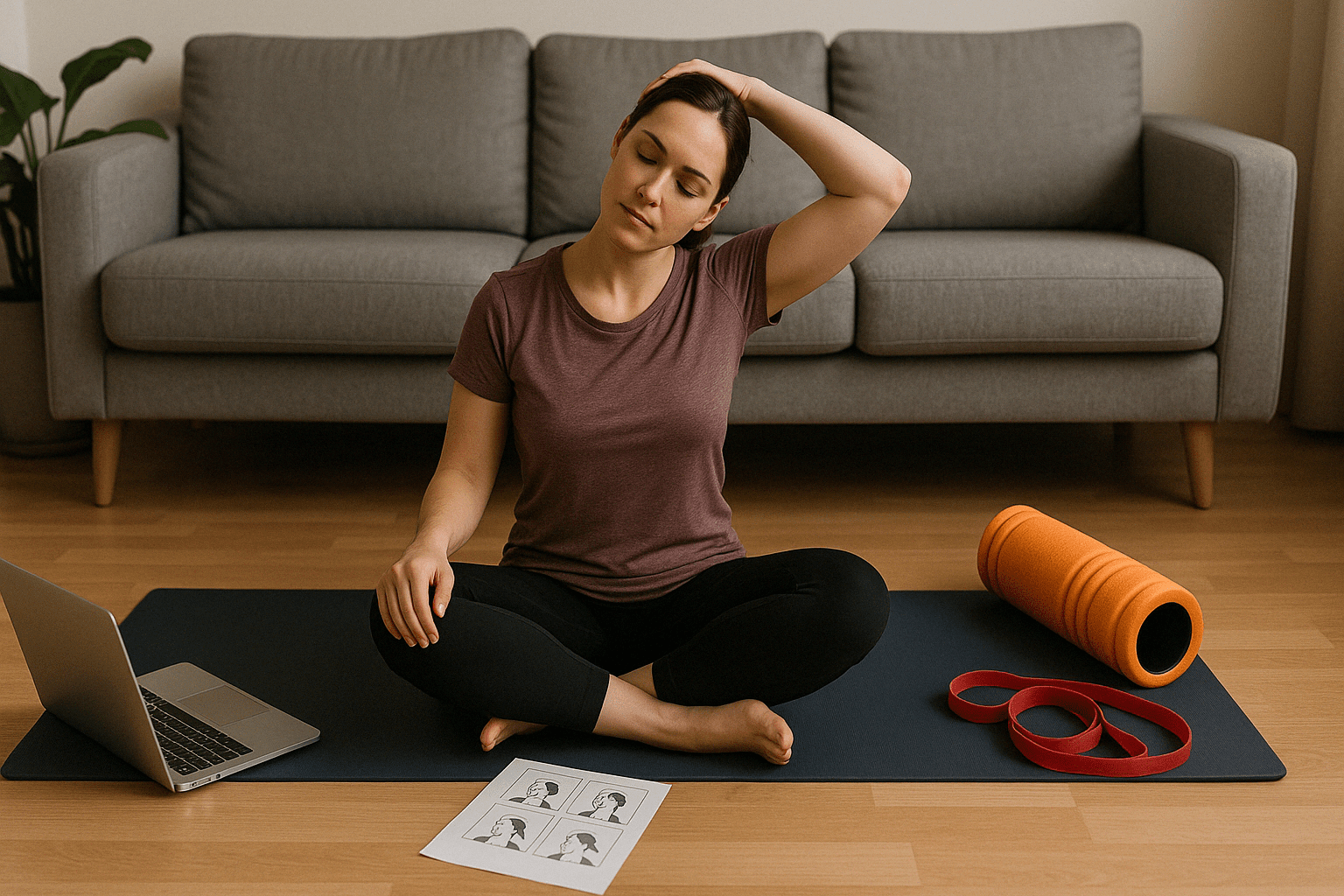 Cervicalgia Exercises for Neck Pain Relief & Strengthening Support